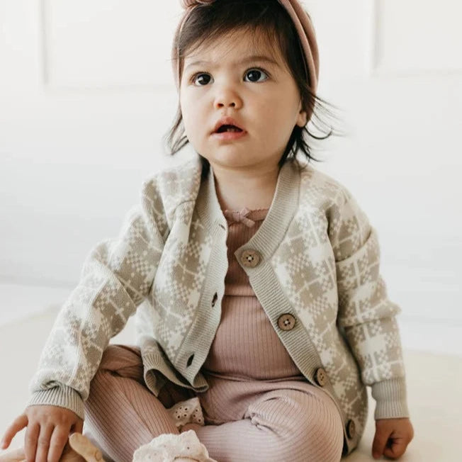 Marlo Cardigan - Marlo Check Jacquard – Moral Store